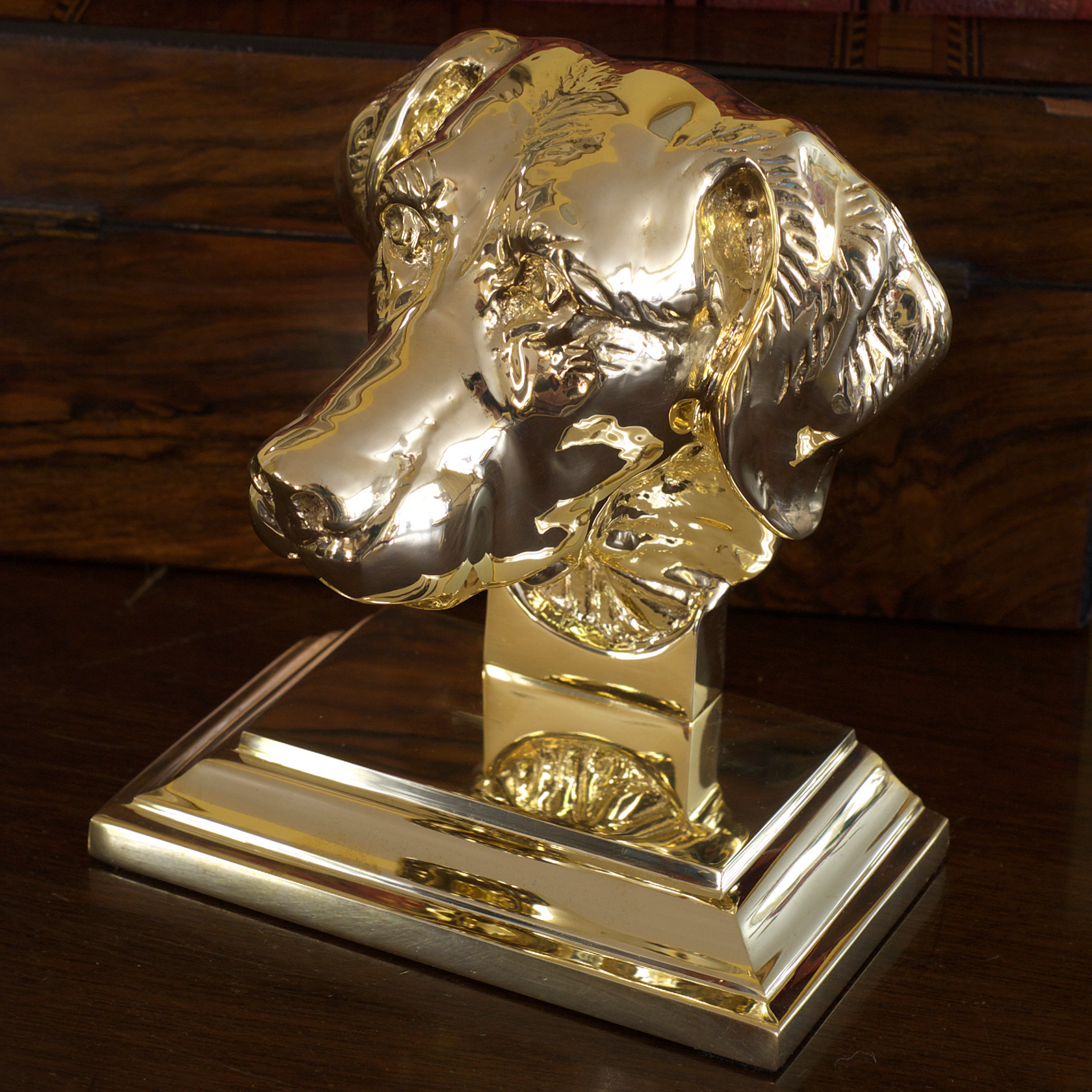 Labrador Bookend and Door Stop – Jefferson Brass Company