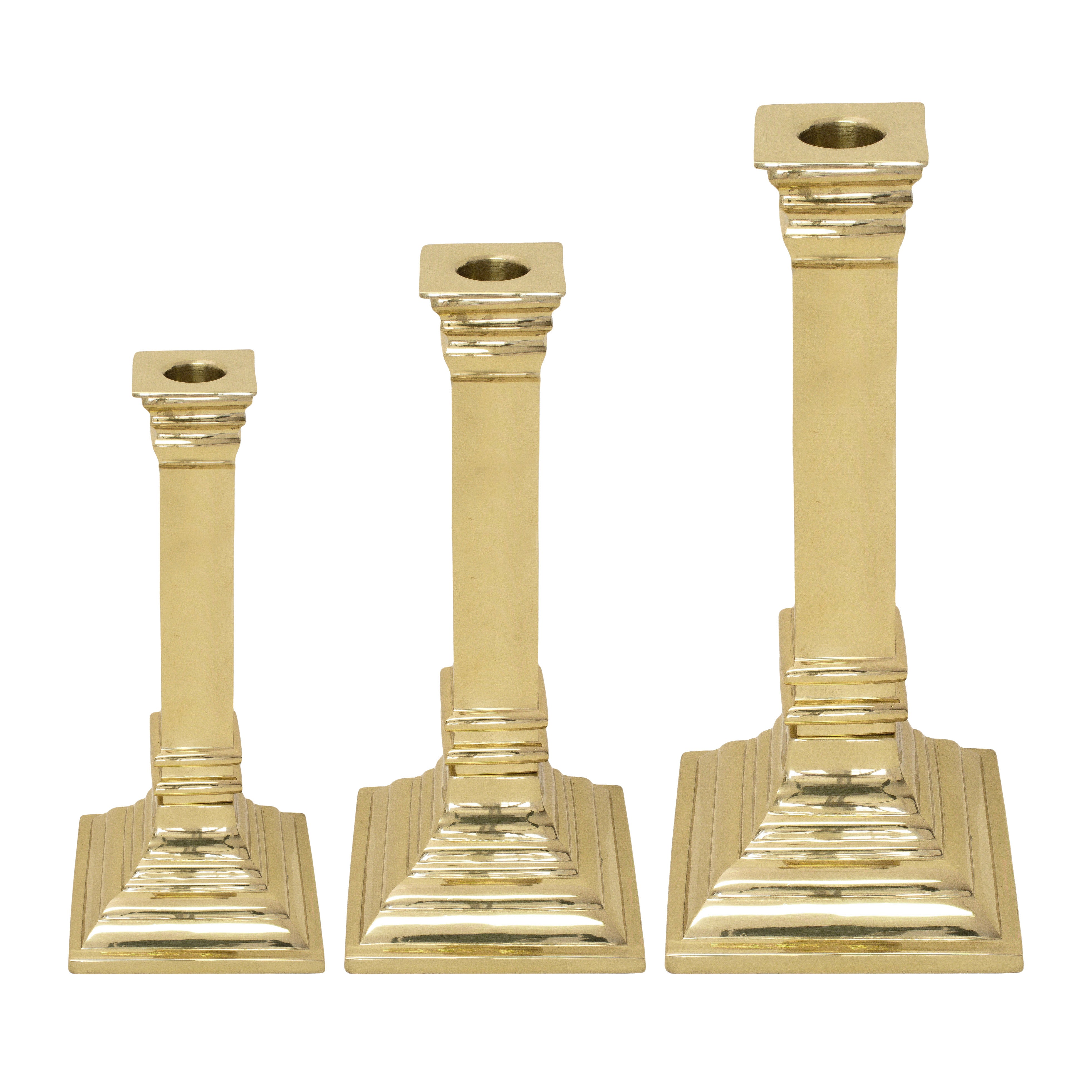 Brass Candlesticks & Candle Holders | Handmade Solid Brass Décor ...